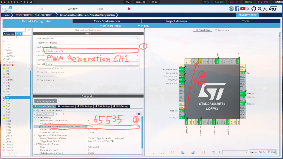 プロジェクトを作ってみよう その1 | ロボット制御入門 | 制御講習 | メカトロニクス研究部会