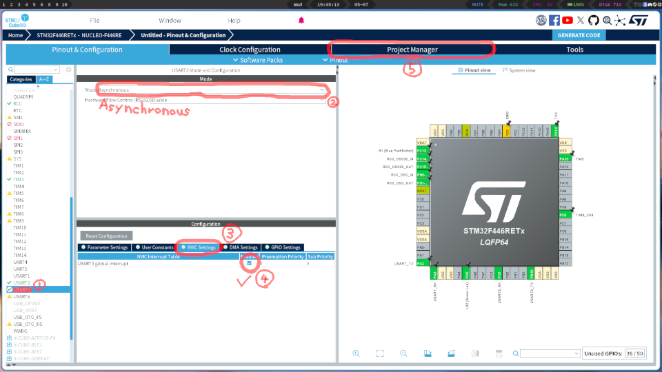 プロジェクトを作ってみよう その1 | ロボット制御入門 | 制御講習 | メカトロニクス研究部会